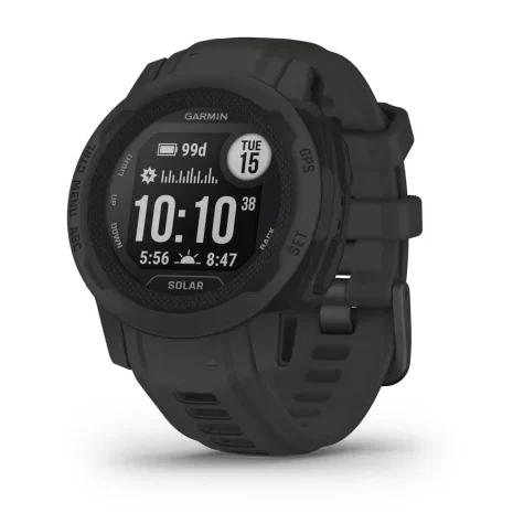 Instinct 2S Solar Graphite - Getoutdoor